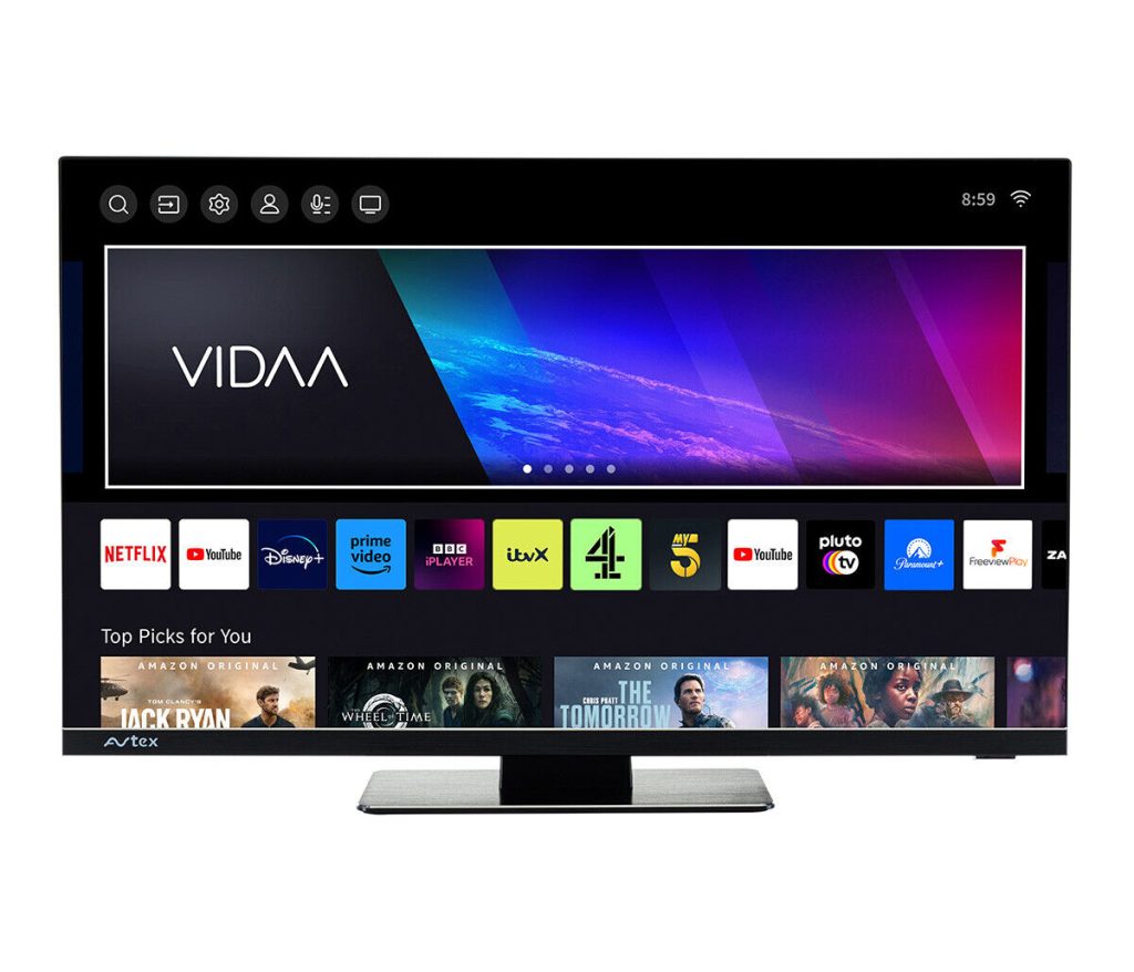 AVTEX AV215TS 21.5" 12V/240V HD FREEVIEW SATELLITE SMART TV - Leisure ...